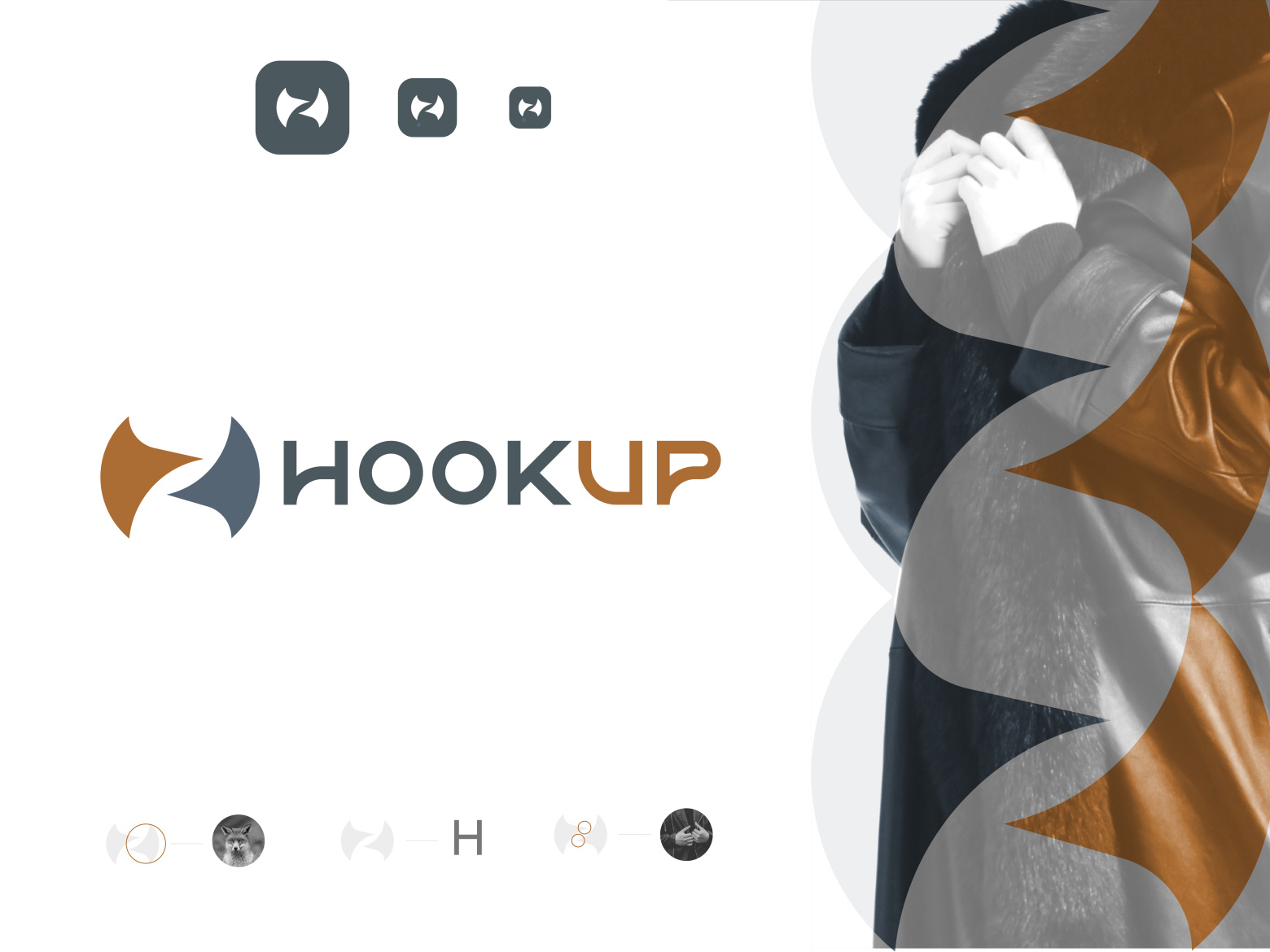 HOOKUP_IDENTITY by Erraji on Dribbble