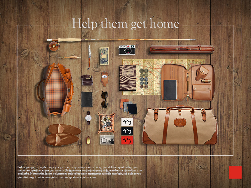 Objects Ads by Julien G Bailleux on Dribbble