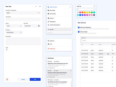 Project Managements Software by Yasin Celenk on Dribbble