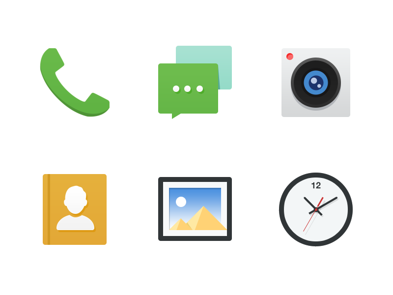 Mobile Theme Icon 2 by Facai Wo on Dribbble