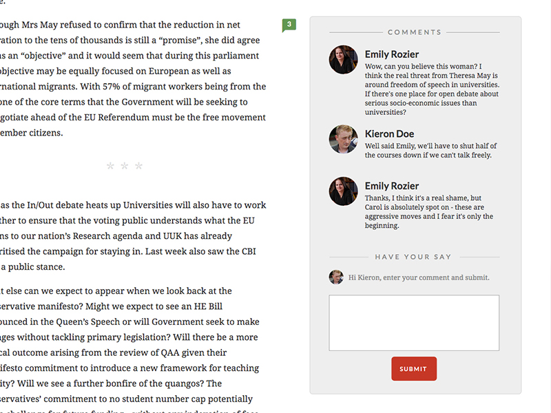 Inline Comments by SMILE on Dribbble