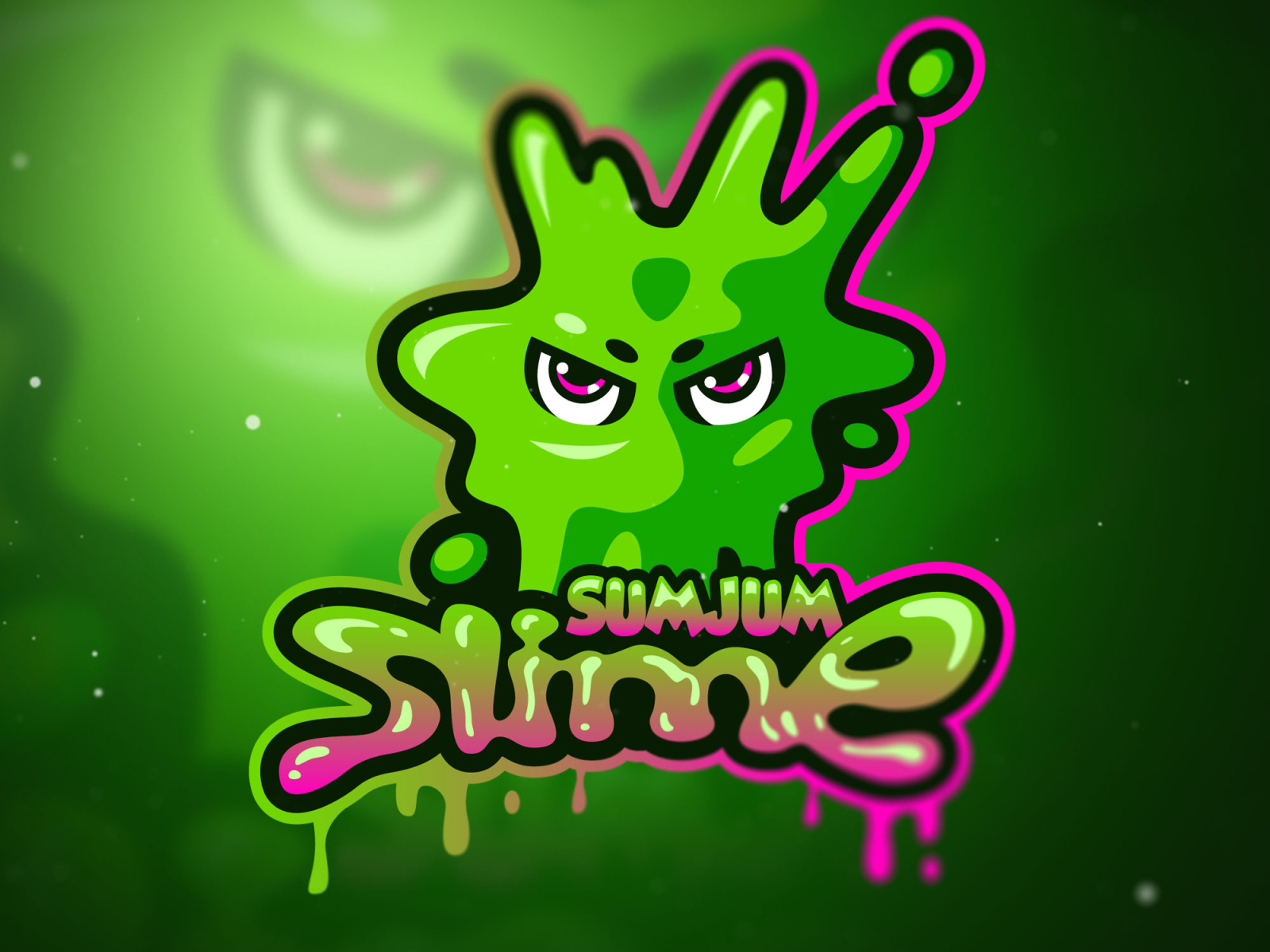 Slime Mascot logo by MrvnDesigns on Dribbble