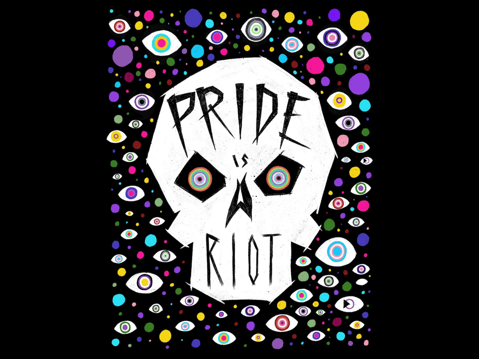 pride is a riot by Jazmín Zúñiga on Dribbble