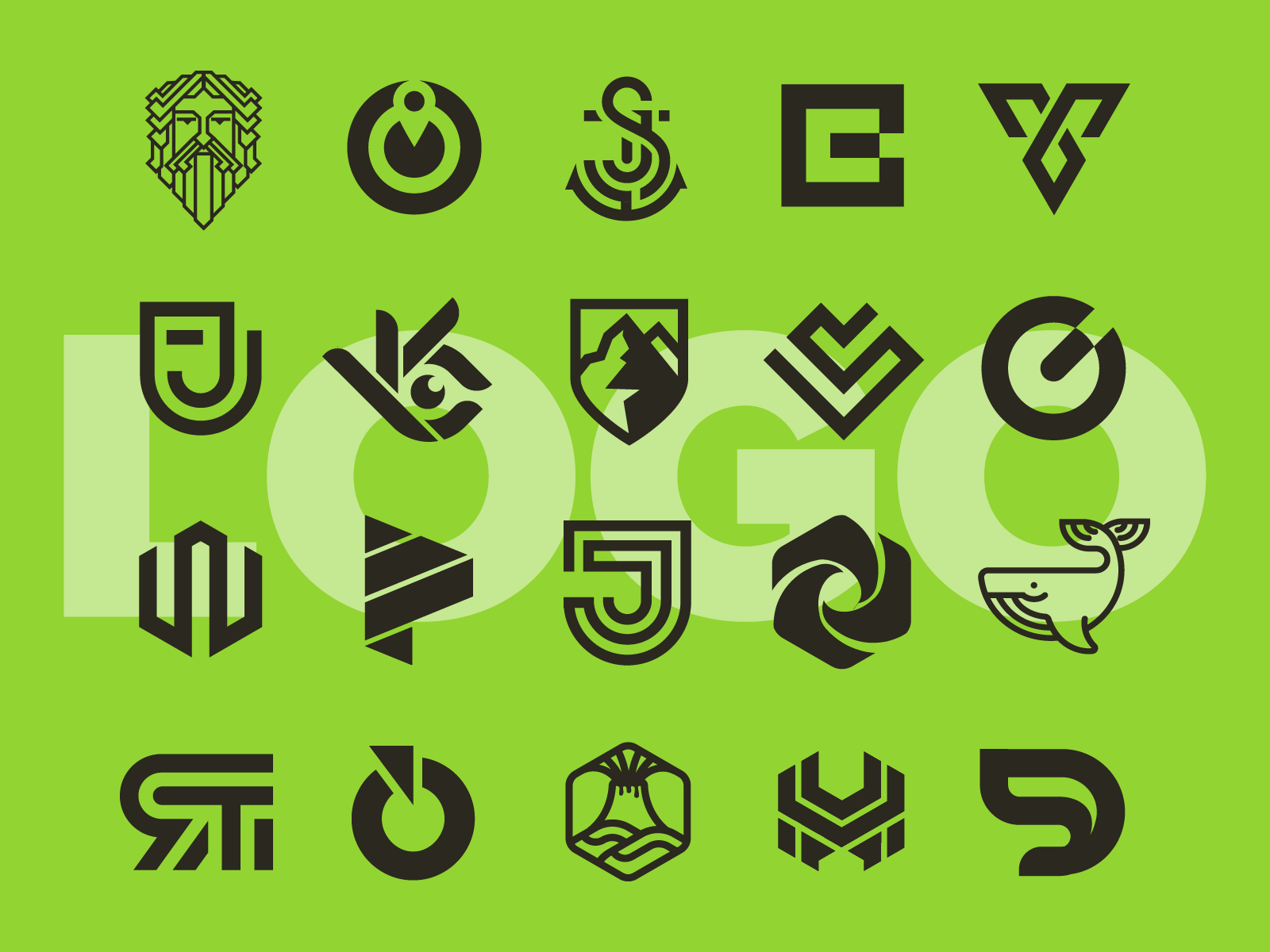 Logo set 7 by Felix Baky on Dribbble