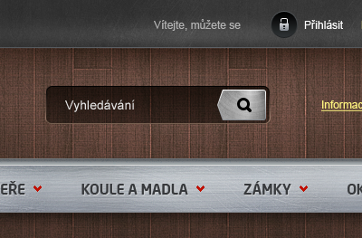 Metallic interface 2 by Petr Široký on Dribbble