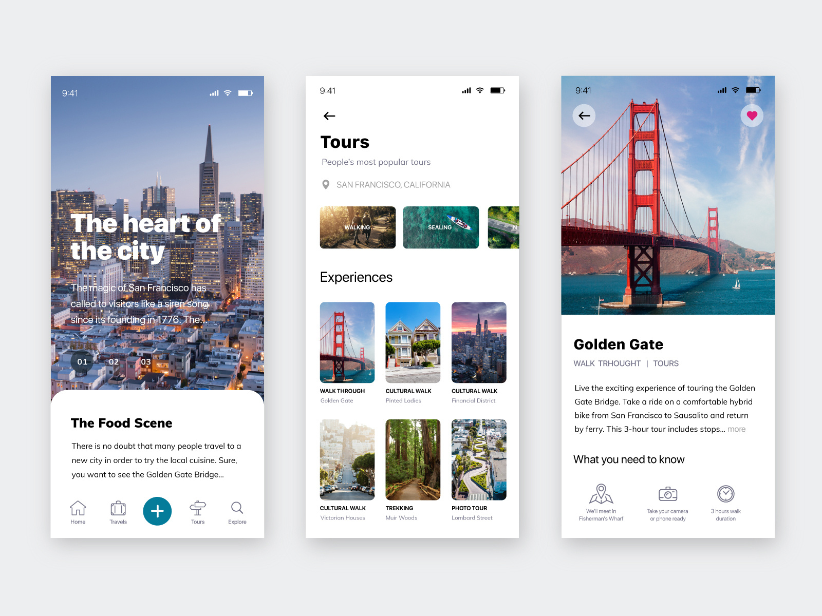 Travel platform by Claudia Cabello on Dribbble