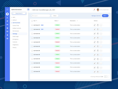 Browse thousands of Nested Table images for design inspiration | Dribbble