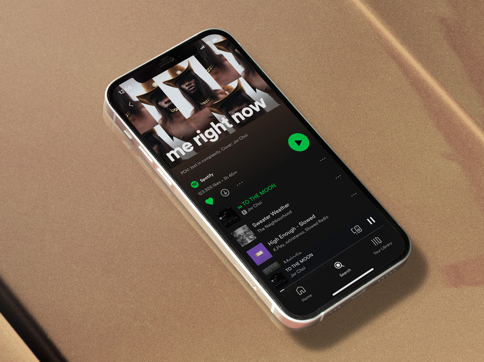 Spotify – me right now by Erik Herrström on Dribbble