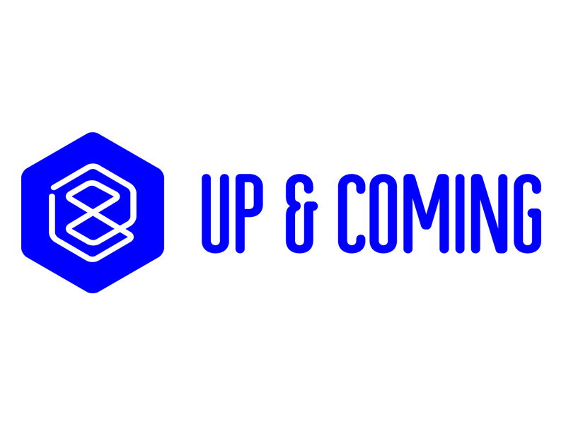 UP & COMING LOGO (MARK & NAME) by Juan Madrigal on Dribbble