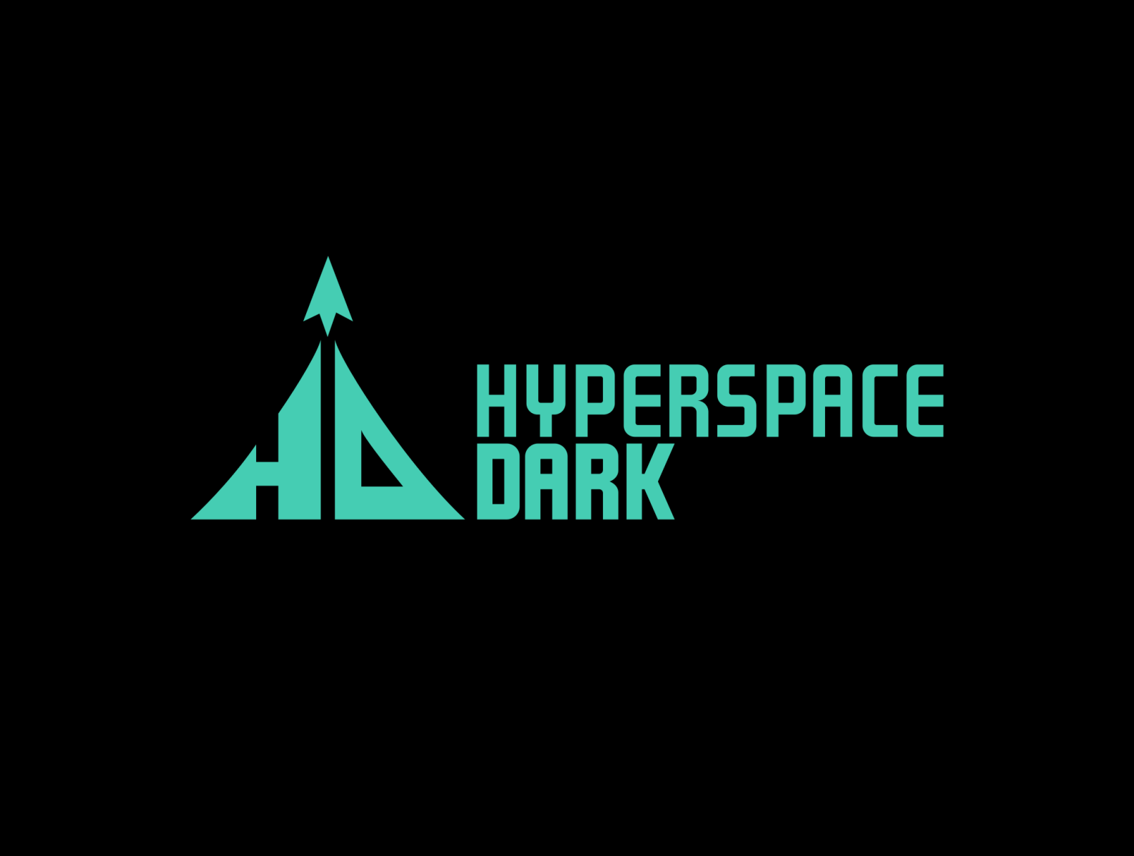 Logo Design for Hyperspace Dark by John Poh on Dribbble
