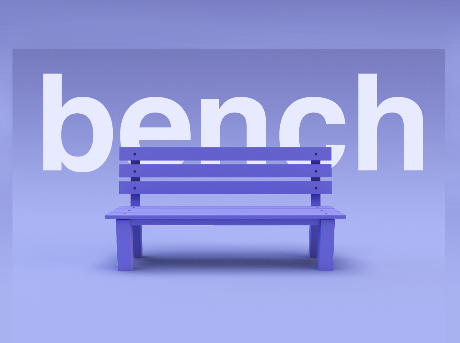bench by Nicole on Dribbble