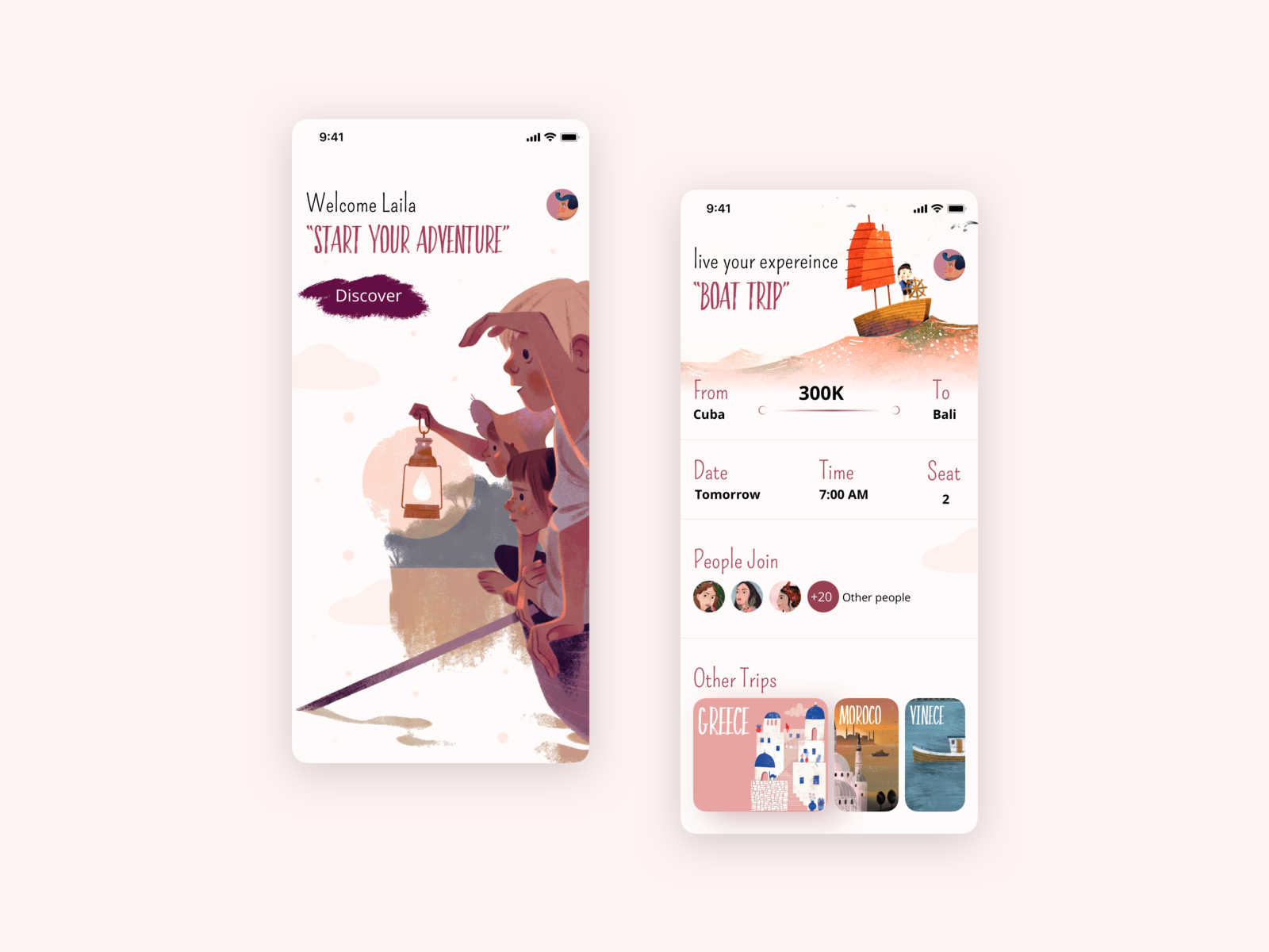Adventure App рџљјрџџ вђќв ђпёџ By Manar Halawa On Dribbble