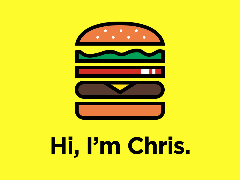 Hi, I'm Chris. by Chris Knutson on Dribbble