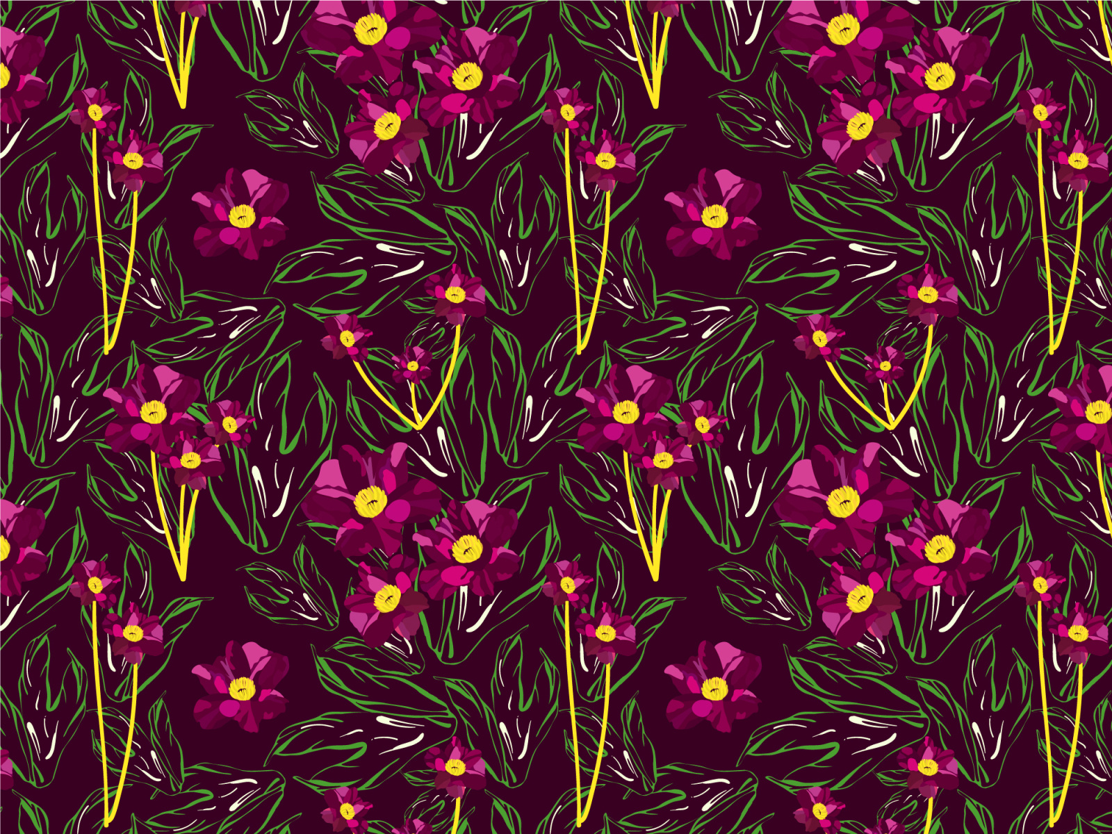 Mystic Roses by Devitia H. on Dribbble
