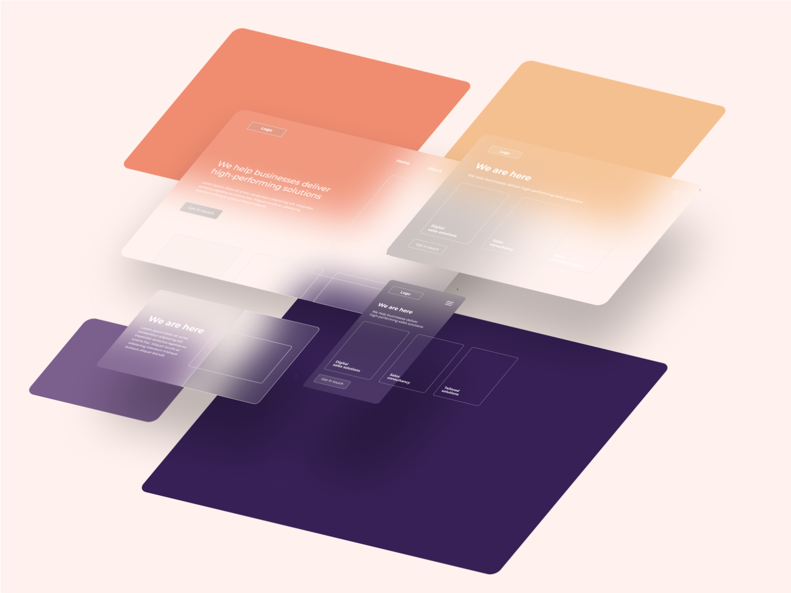 Wireframe Mockups by Kathryn Seager on Dribbble