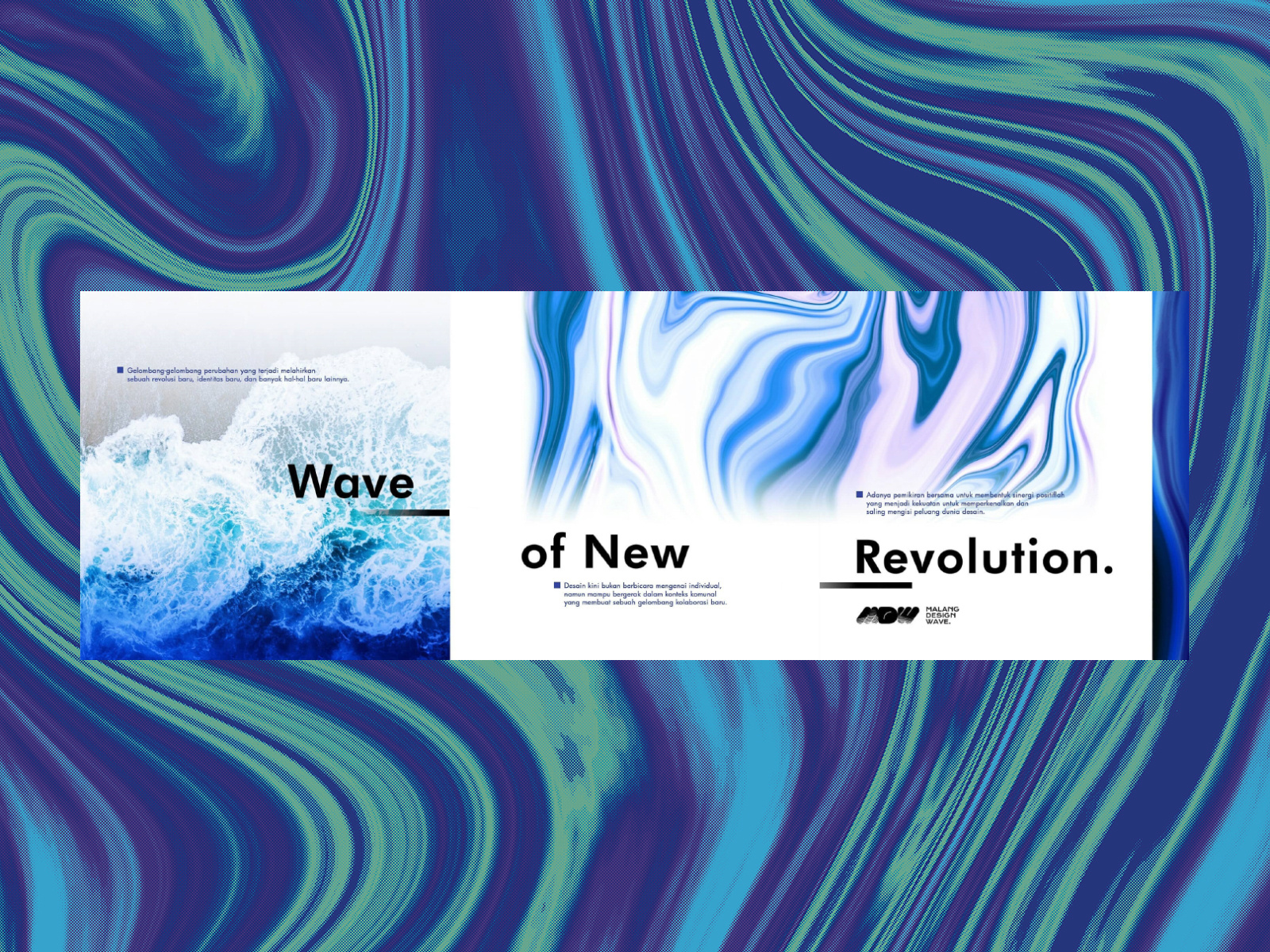 Wave of New Revolution - Malang Design Wave by Cahyadi Aditya on Dribbble
