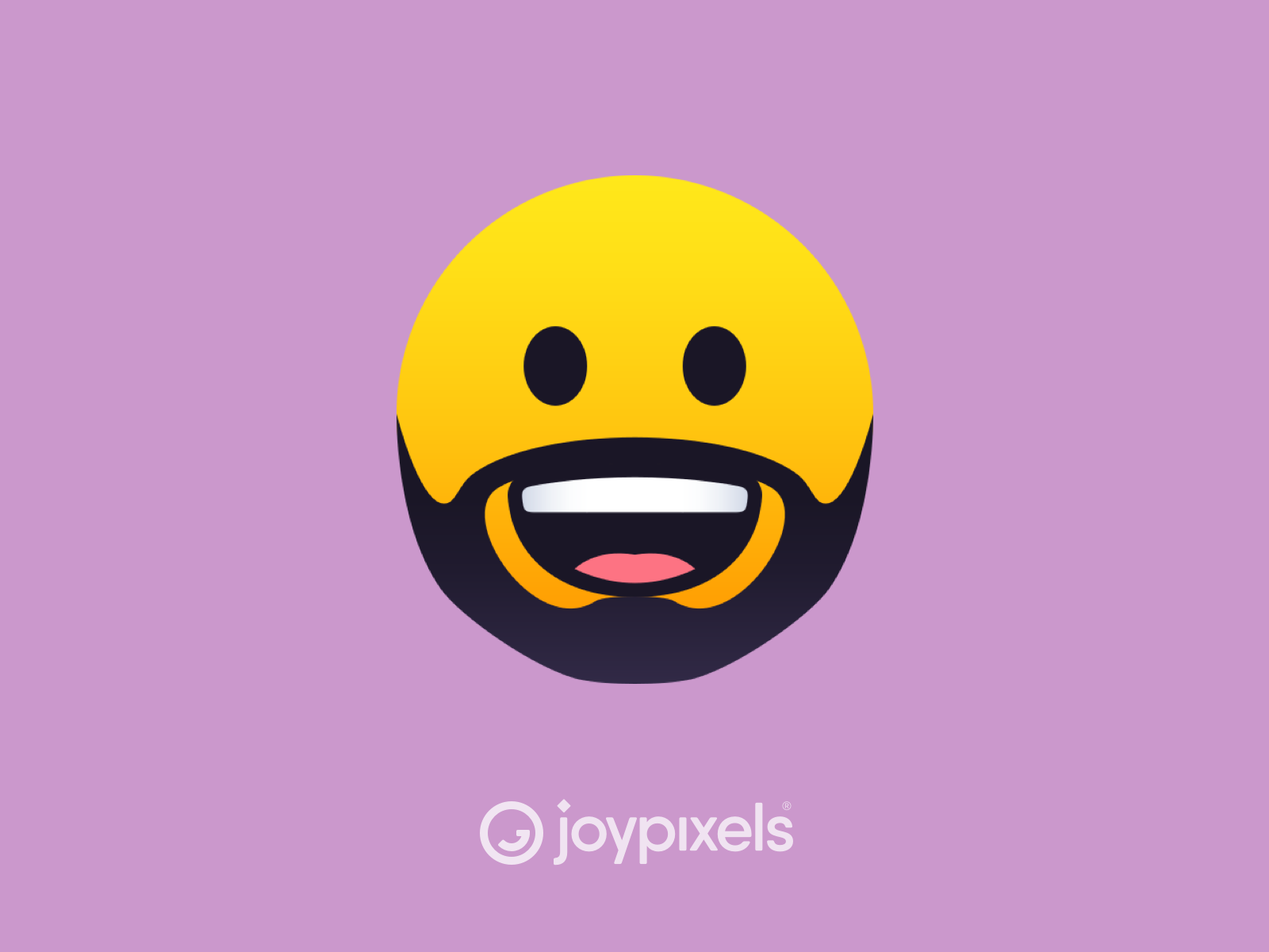 Smiley Face With Beard