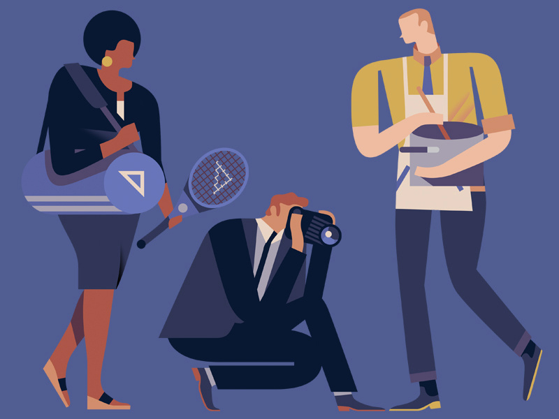 Character Development #1 by Owen Davey on Dribbble