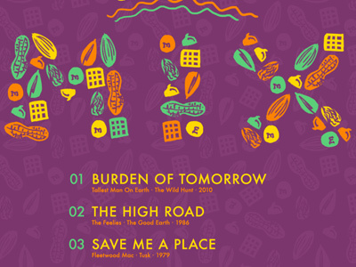 Mix Tracklisting by PJ Macklin on Dribbble