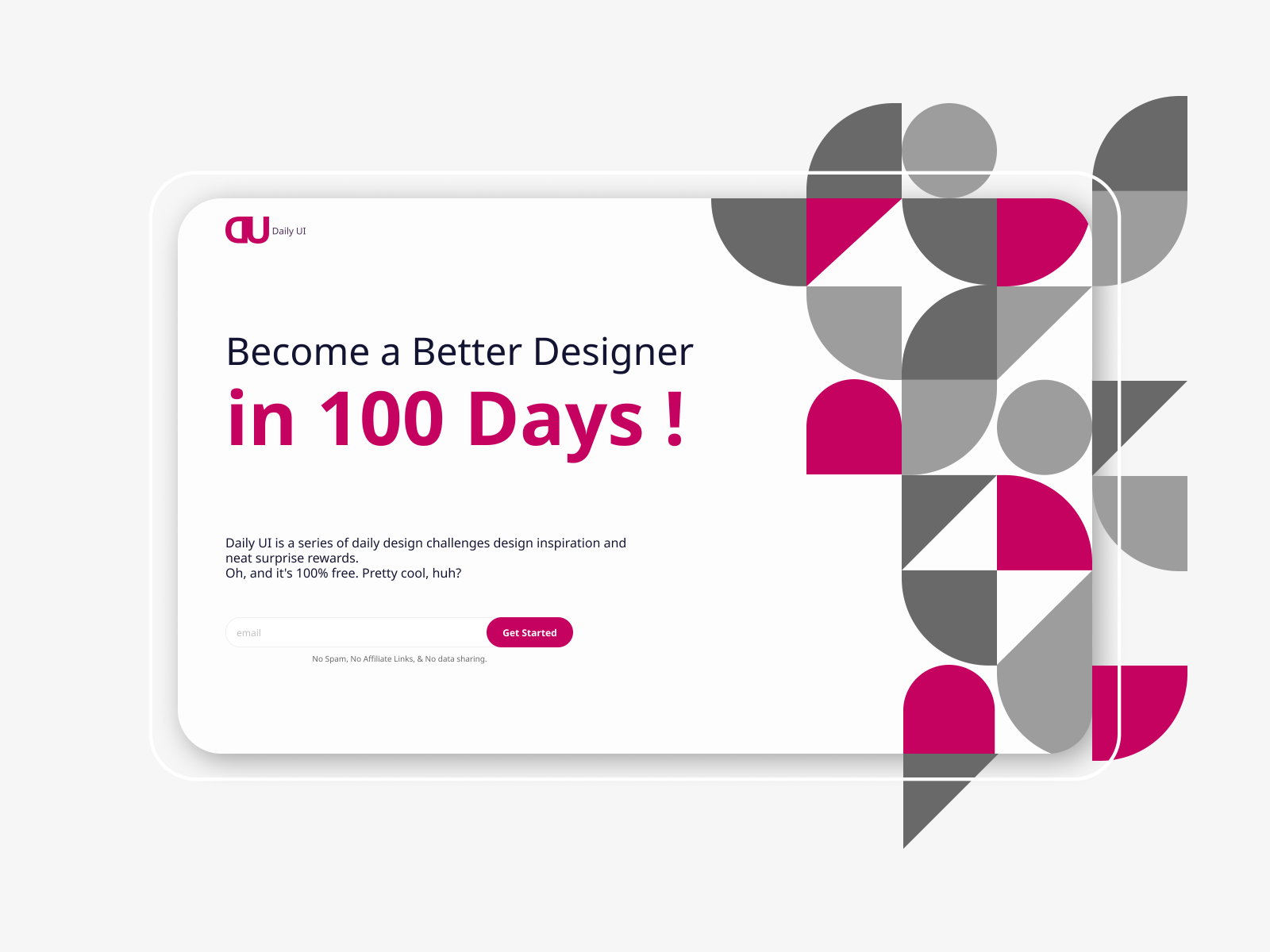 Daily UI #100 - Redesign Daily UI Landing Page by Boginya Hadzhiyska on ...