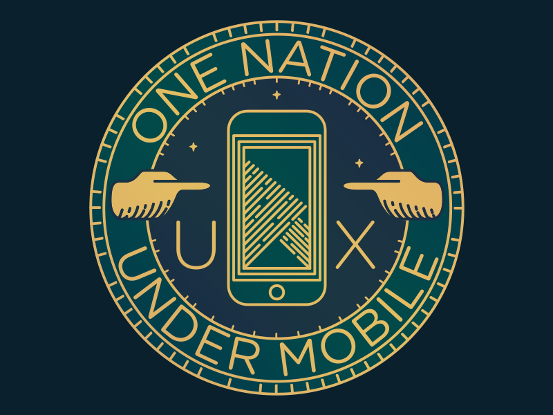 One Nation Under Mobile by Darrin Henein on Dribbble