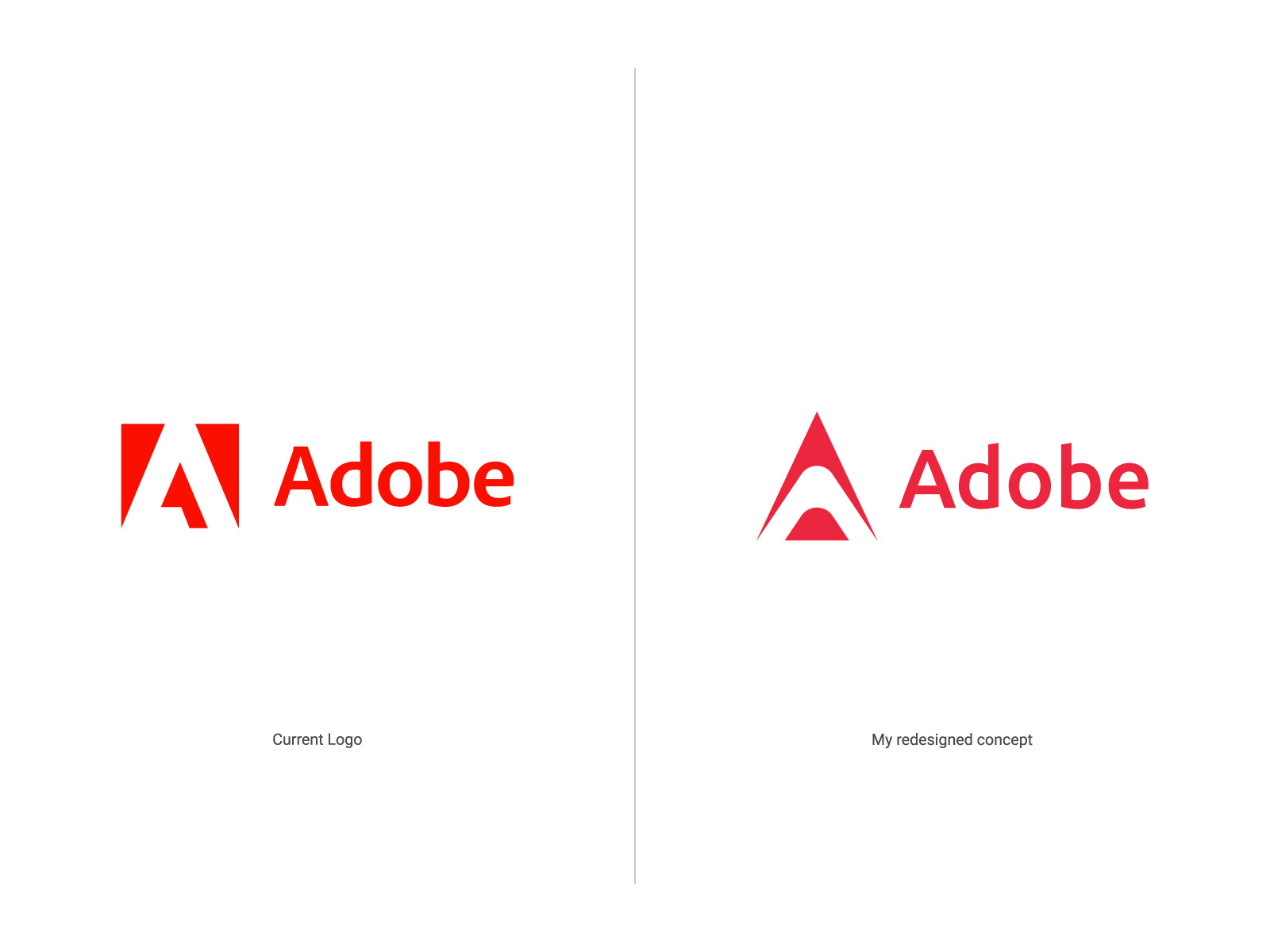 Adobe Logo Redesign Concept by Abdul Gaffar on Dribbble