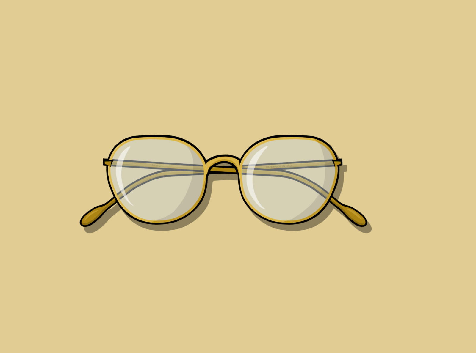 Everyday Objects - Glasses by Vilma Turkki on Dribbble