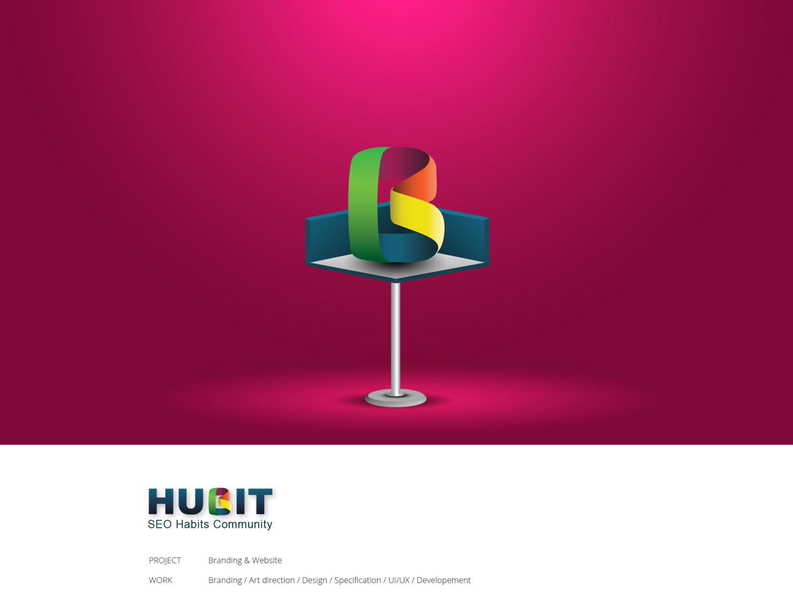 Hubit.com by Opsilon on Dribbble
