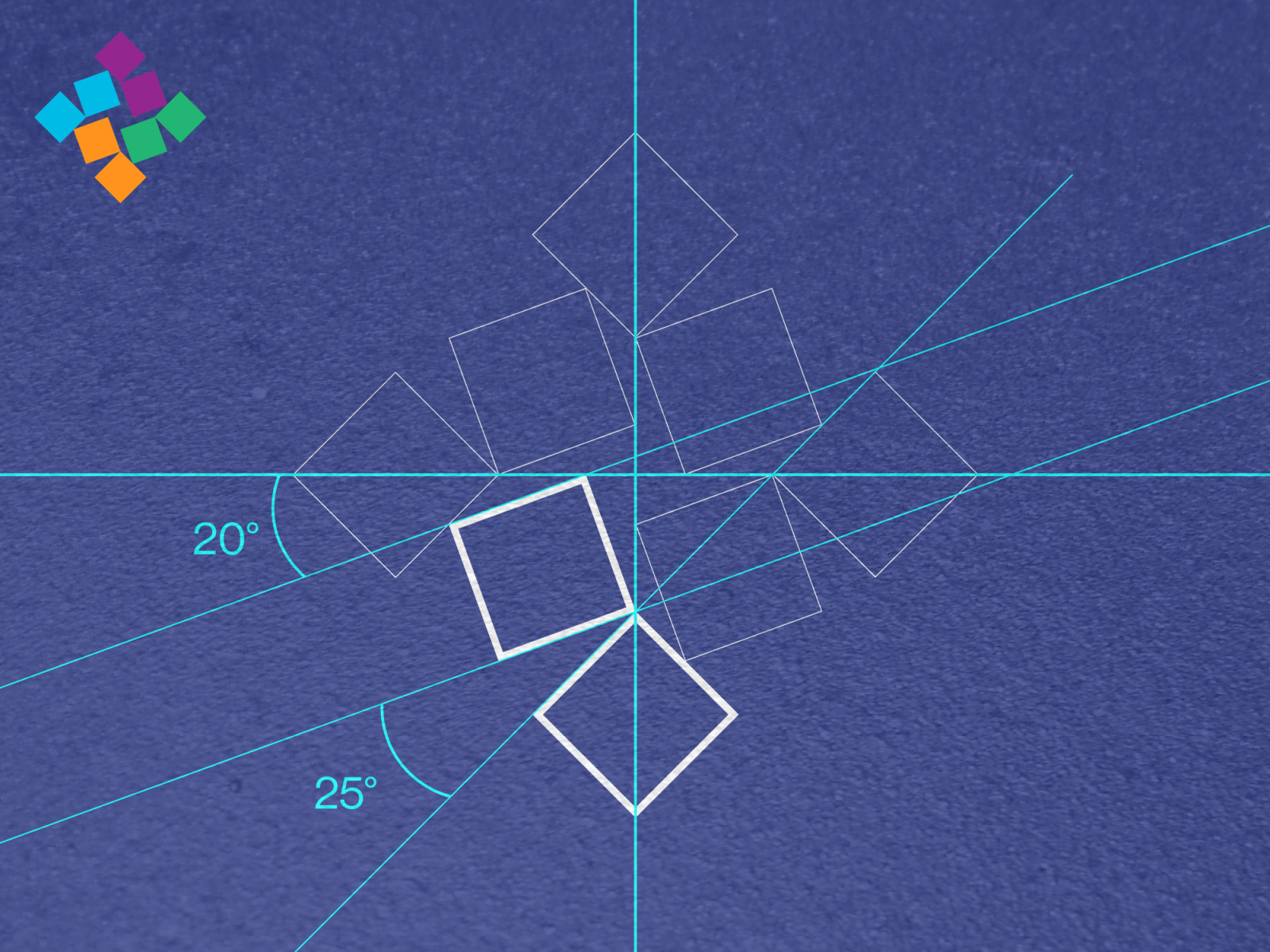 Construction Grid on Cheops Technology Group Logo by Lefty on Dribbble