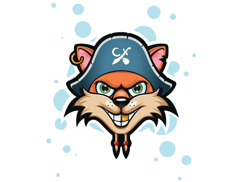 Cat-Pirate by Robert Mnich on Dribbble