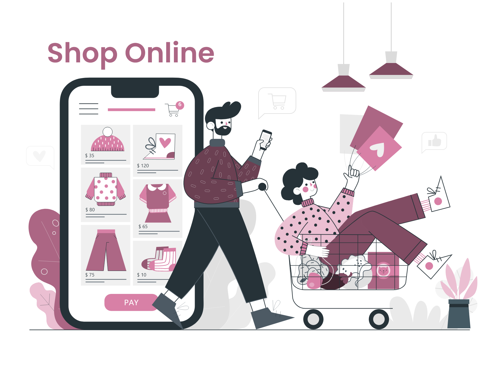 SHOP! SHOP! SHOP! by ConsoleBit Technologies on Dribbble