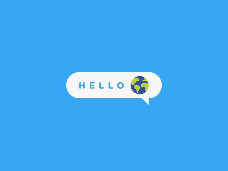 Hello World Branding v2 by Emīl Blūm on Dribbble