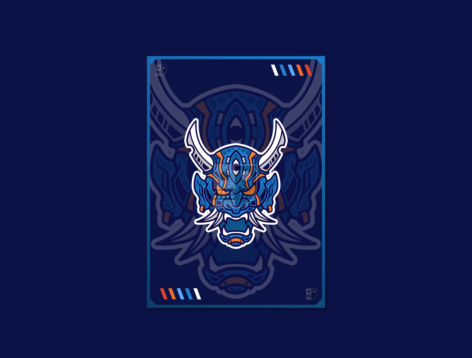 Oni Logo by bedamanusia on Dribbble