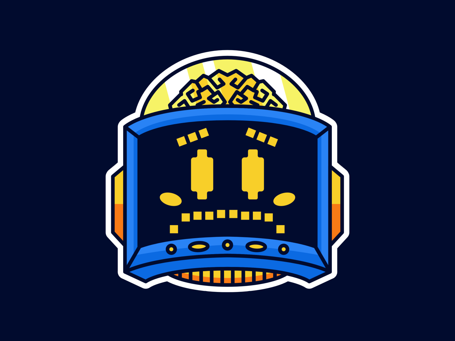 Sad Android Monster by bedamanusia on Dribbble