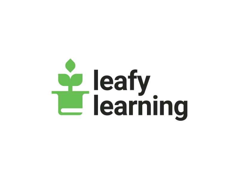 Leafy Learning Logo by galmadans on Dribbble
