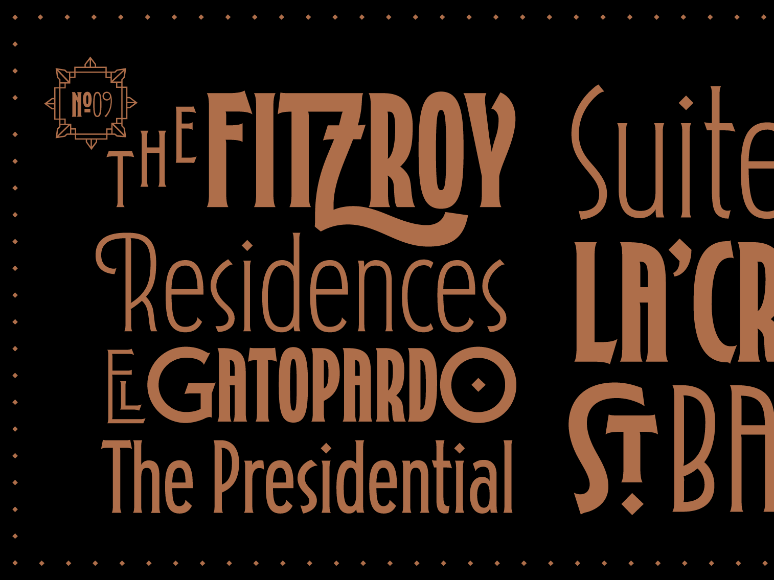 Fitzroy Display by Typeverything on Dribbble