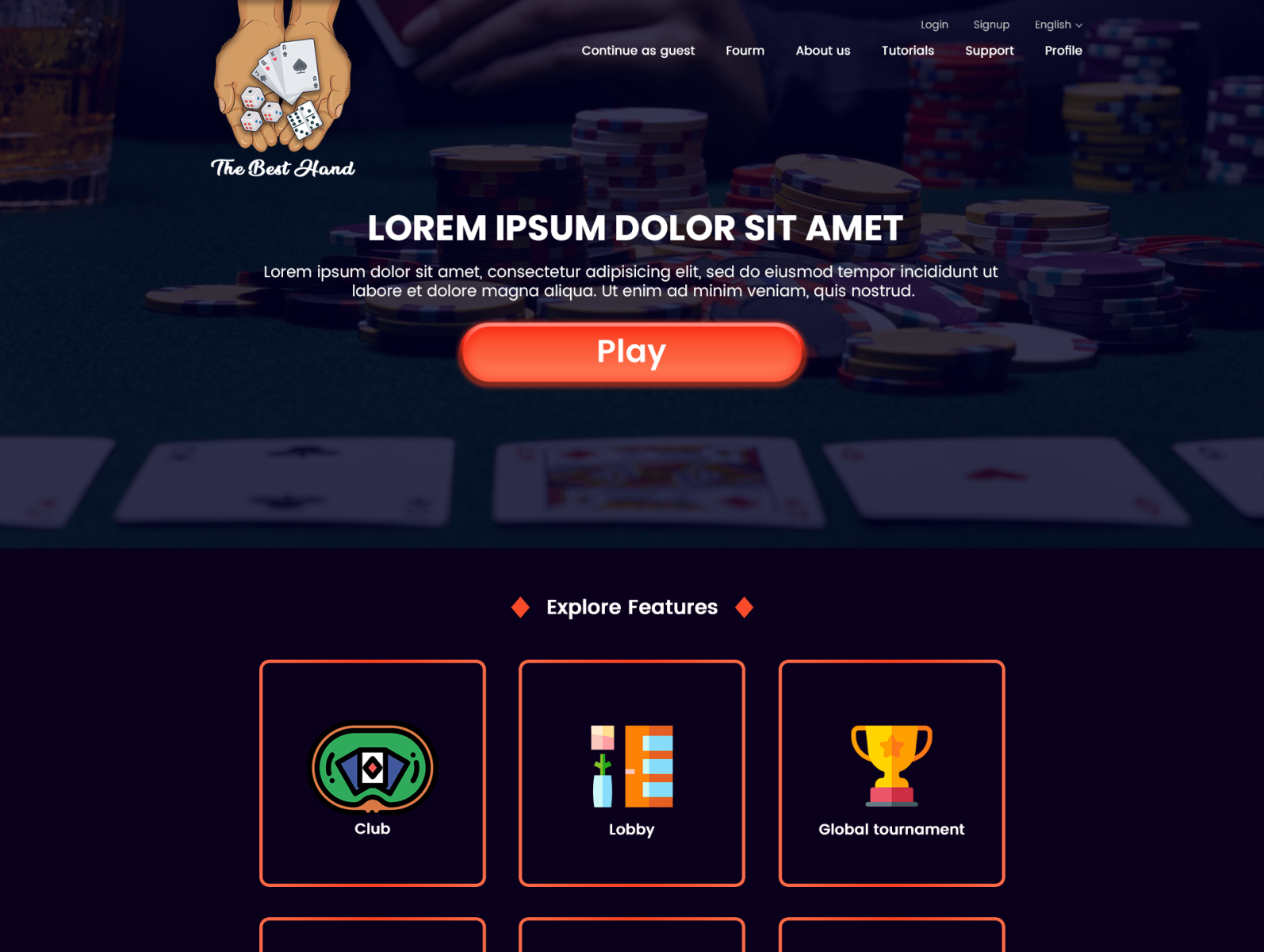 Homepage 1 by godhani divyesh on Dribbble