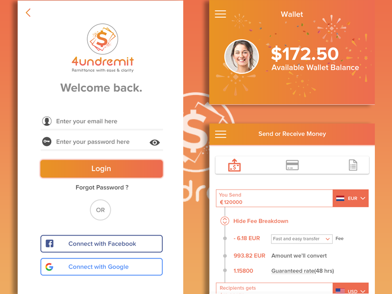 4undrmit by godhani divyesh on Dribbble
