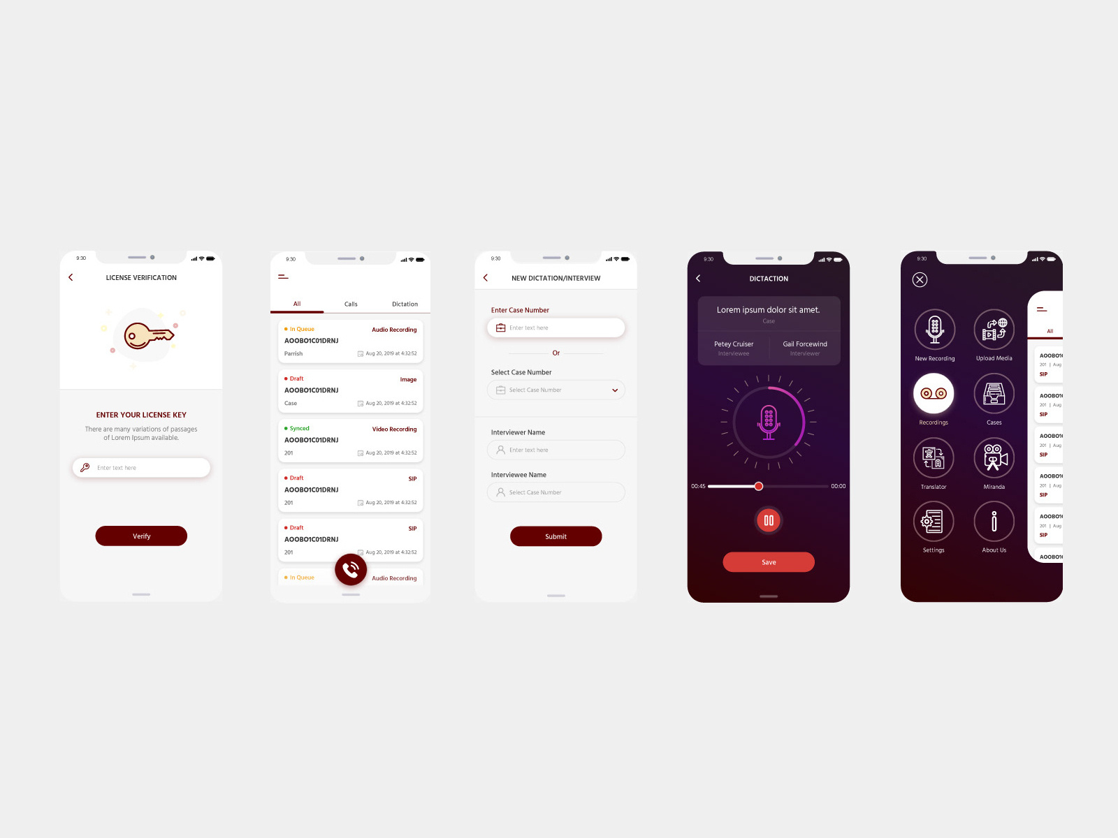 Silent Partner App by Manan patel on Dribbble