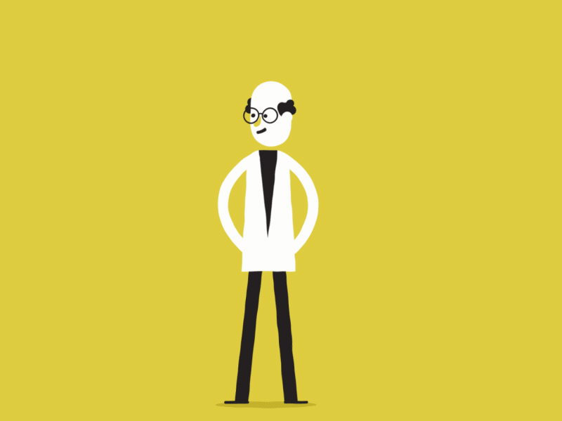 Scientist by Qais Sarhan on Dribbble