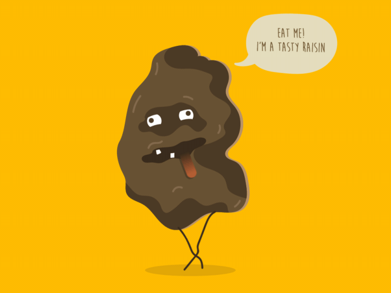 Raisin by Qais Sarhan on Dribbble