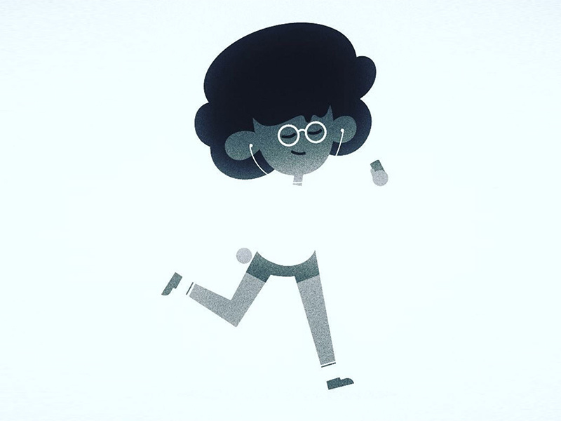 Little runner by Qais Sarhan on Dribbble