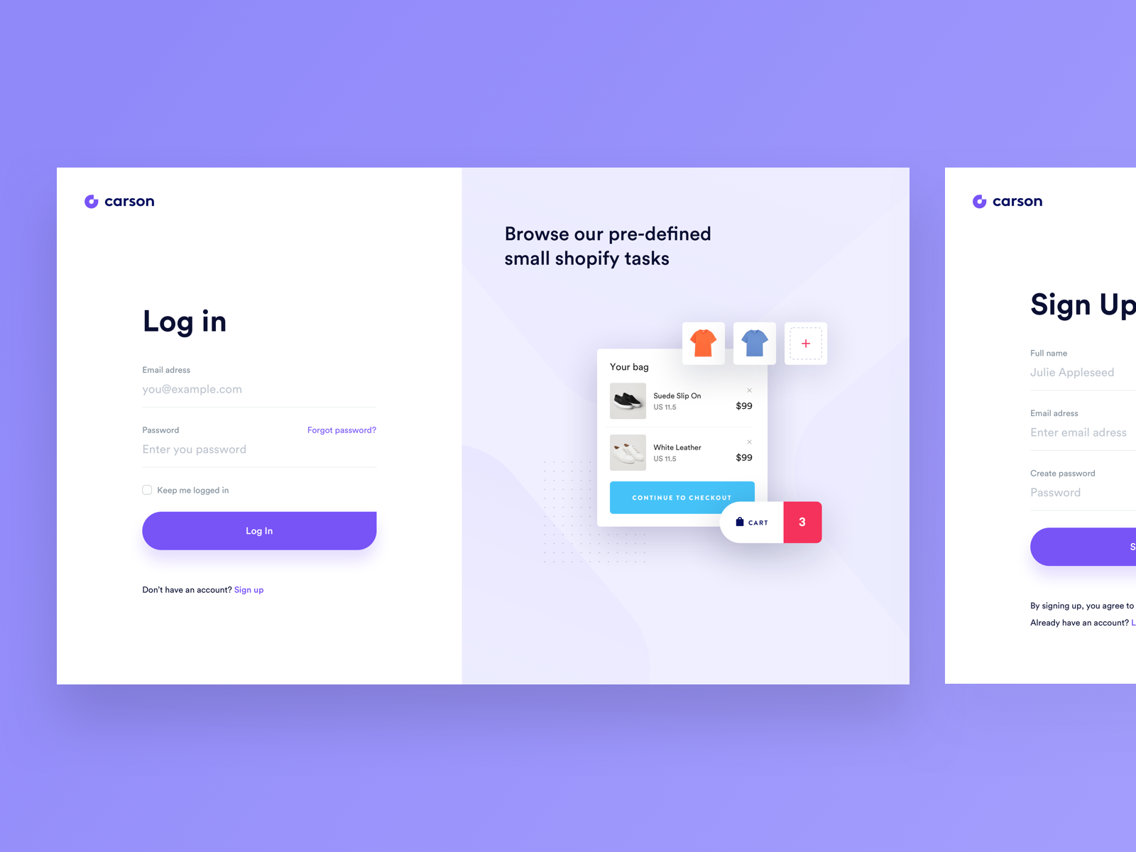 Login Screens by Mushahid | Dribbble