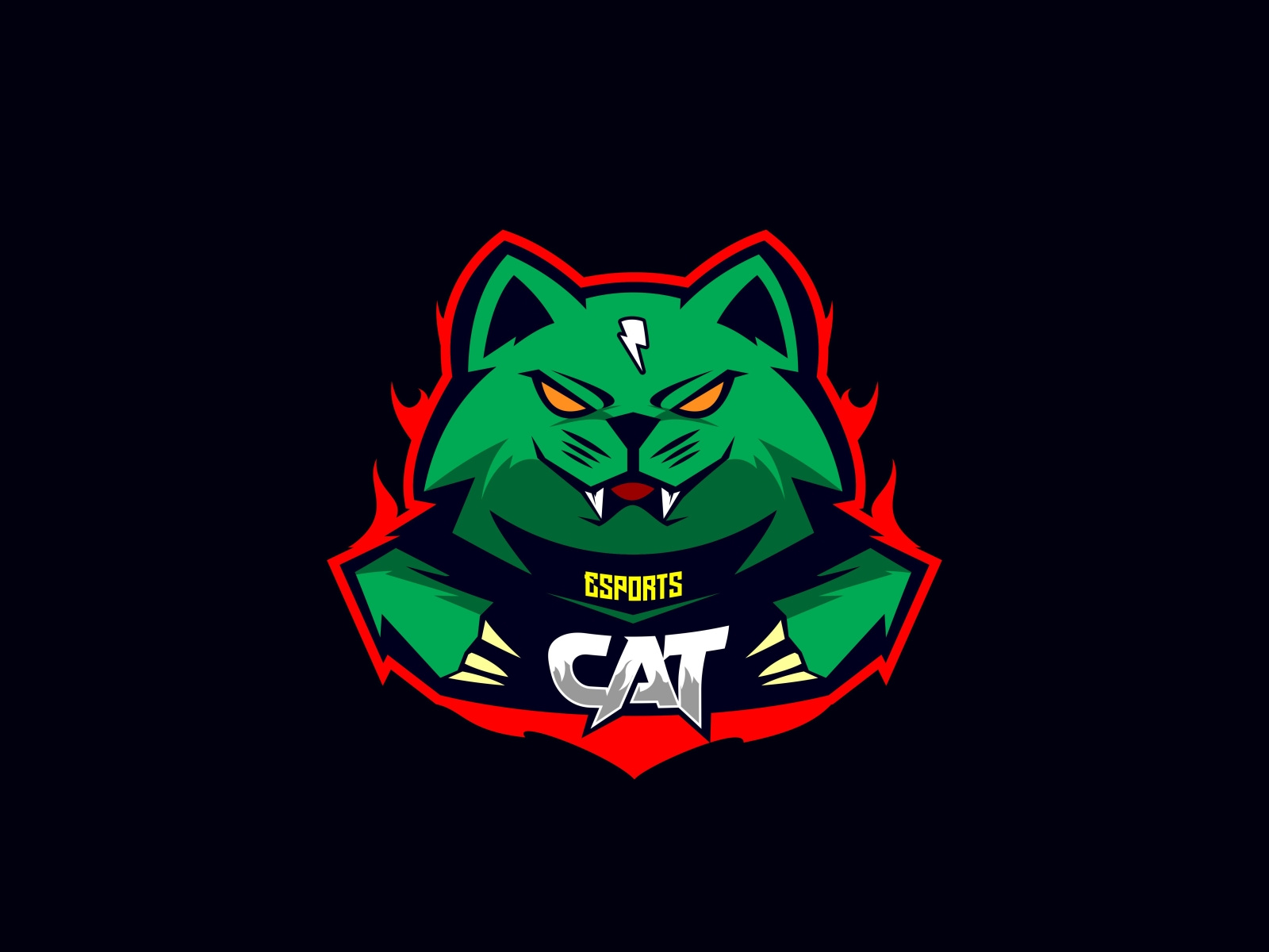 cat esports by Andri Dwiyono on Dribbble