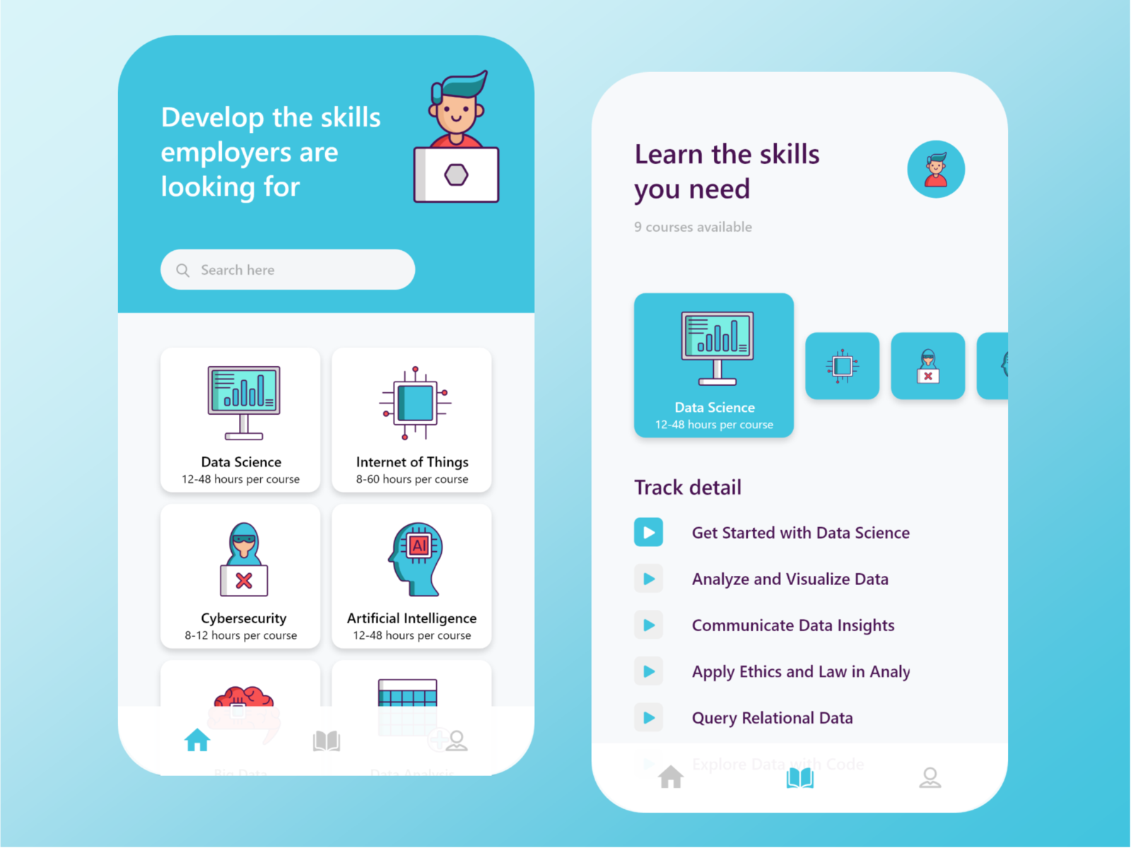 Course Apps - Android by Arya Adhitya on Dribbble