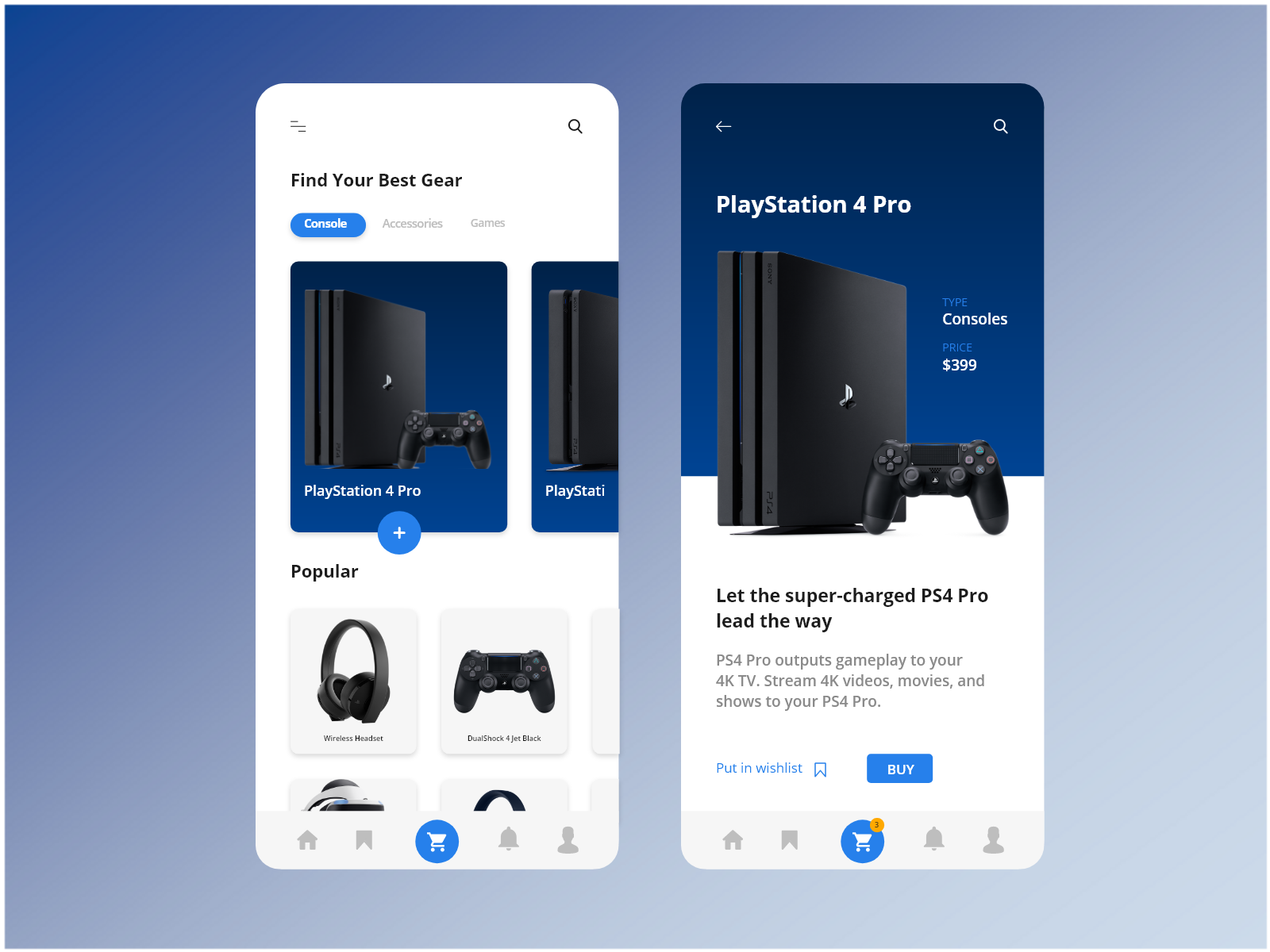 Game Store Apps - iOS by Arya Adhitya on Dribbble