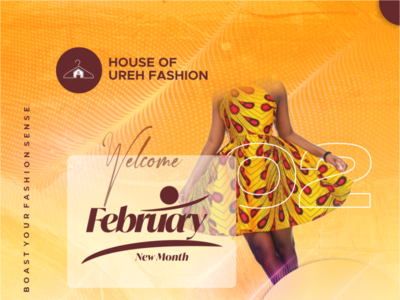 February New month design by JKLD DESIGN on Dribbble