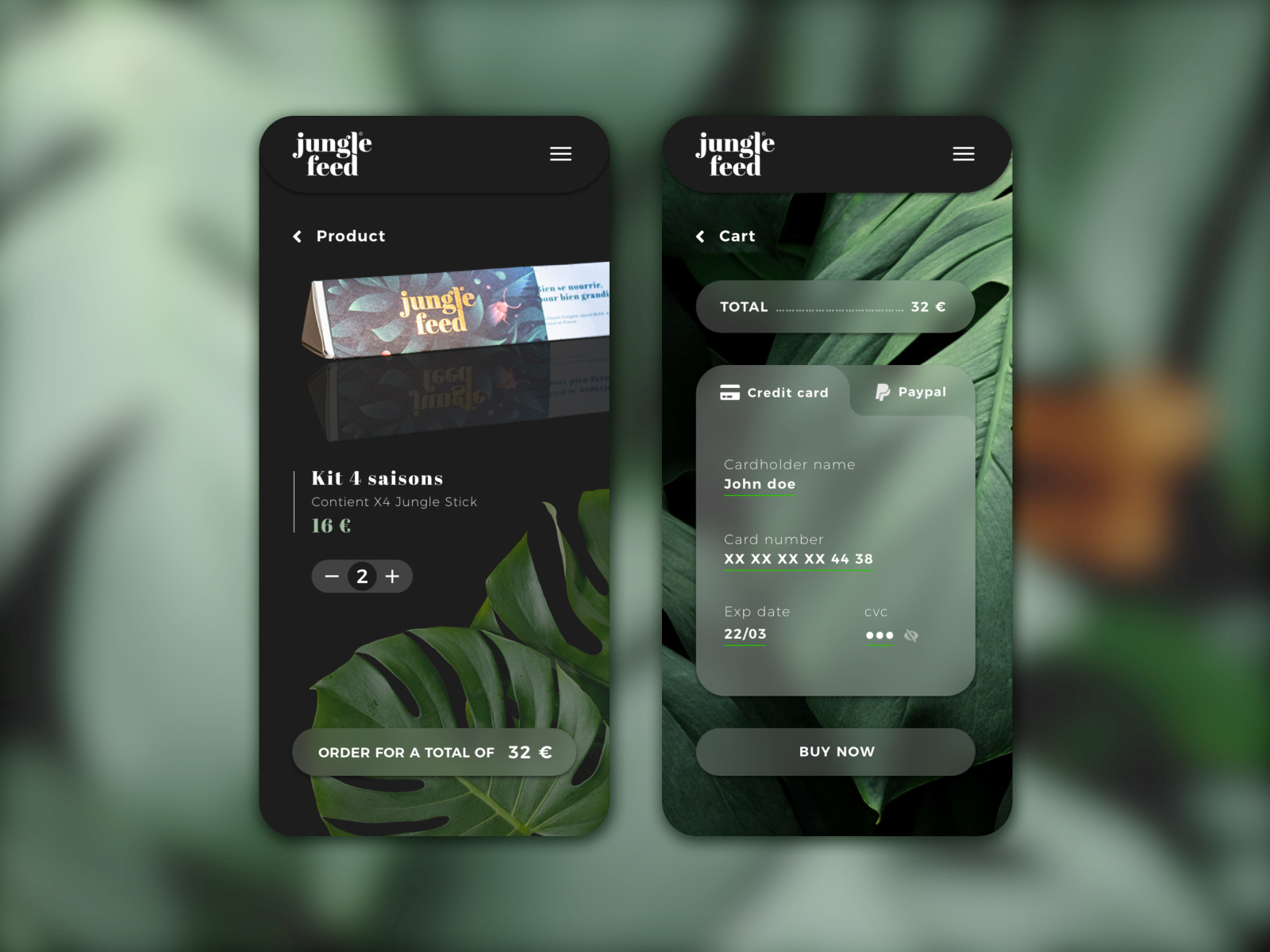 002 Daily UI - checkout by Alice Chantala on Dribbble