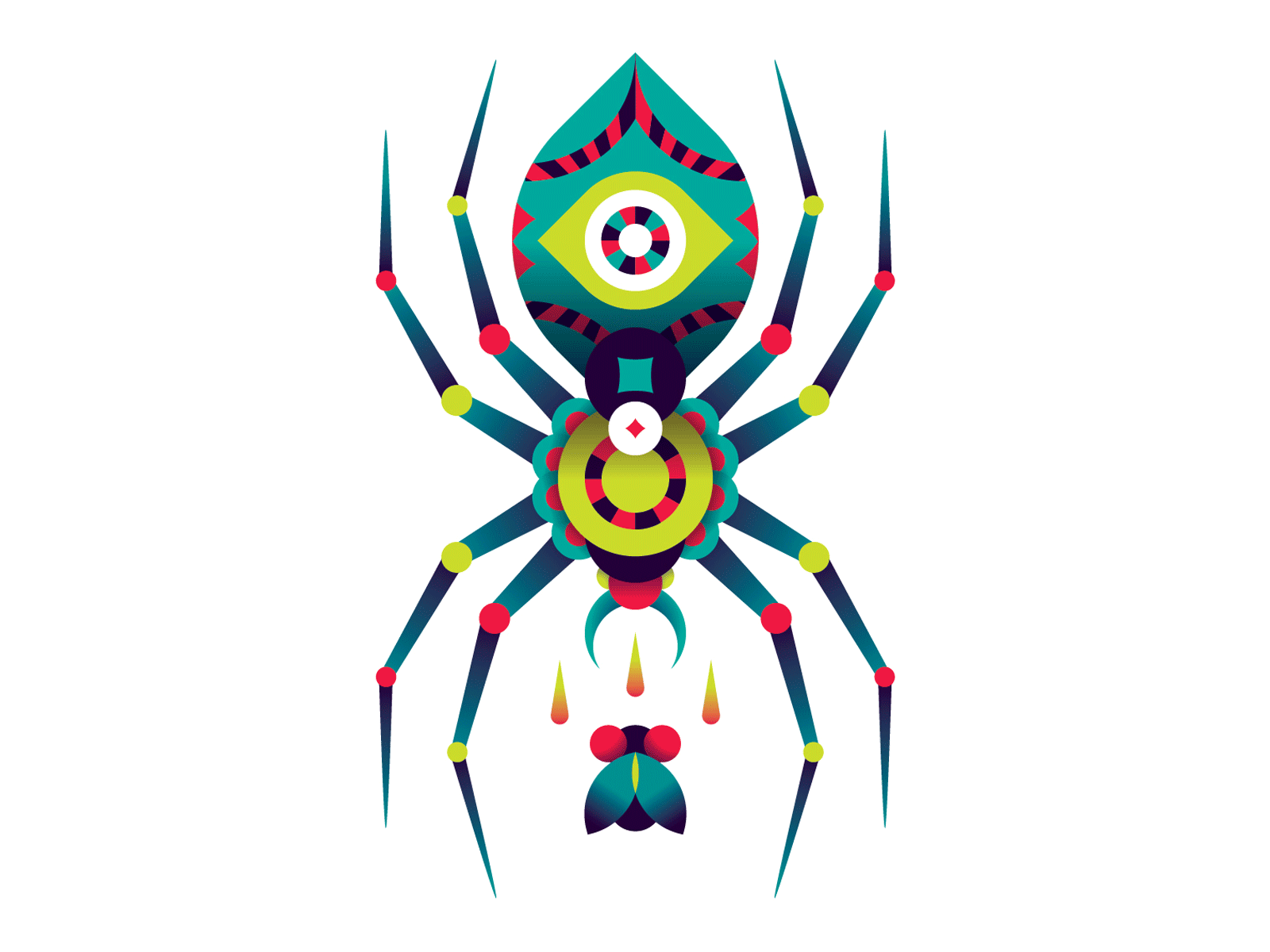 Spider Eye by Megan Jax on Dribbble