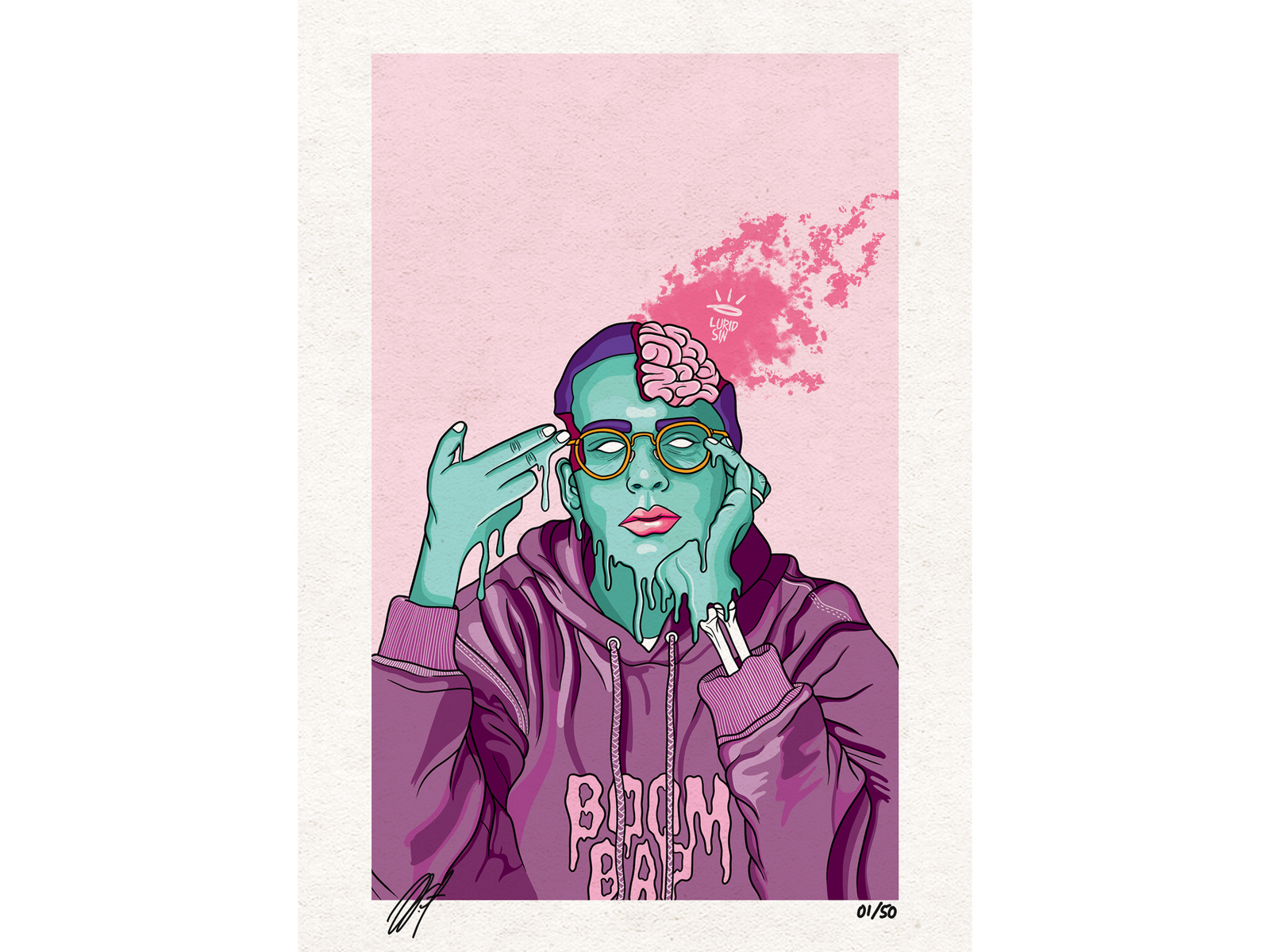Boom Bap Pop Limited Edition Print by Sean Fitzpatrick on Dribbble